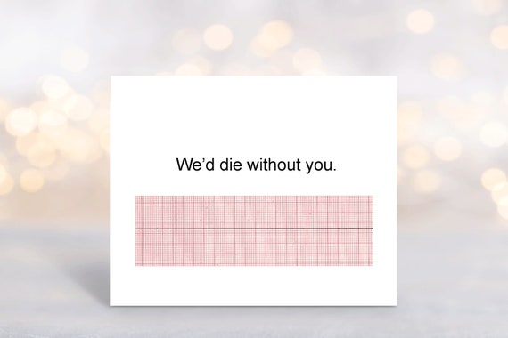 Code Blue Funny Nurse Cards Nursing Gifts Nurses Week - Etsy