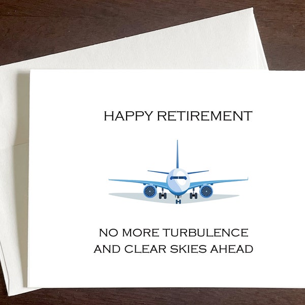 Pilot Retirement - Etsy