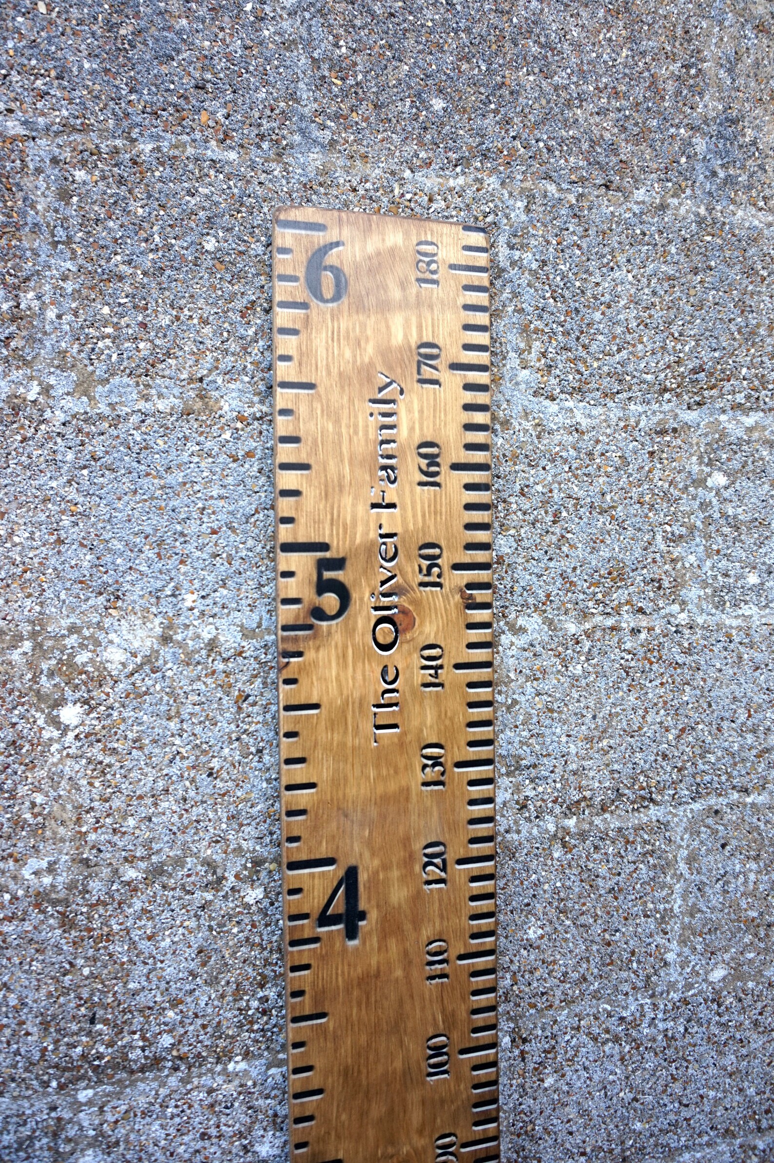 Rustic Cottage Height Chart Ruler | Etsy UK