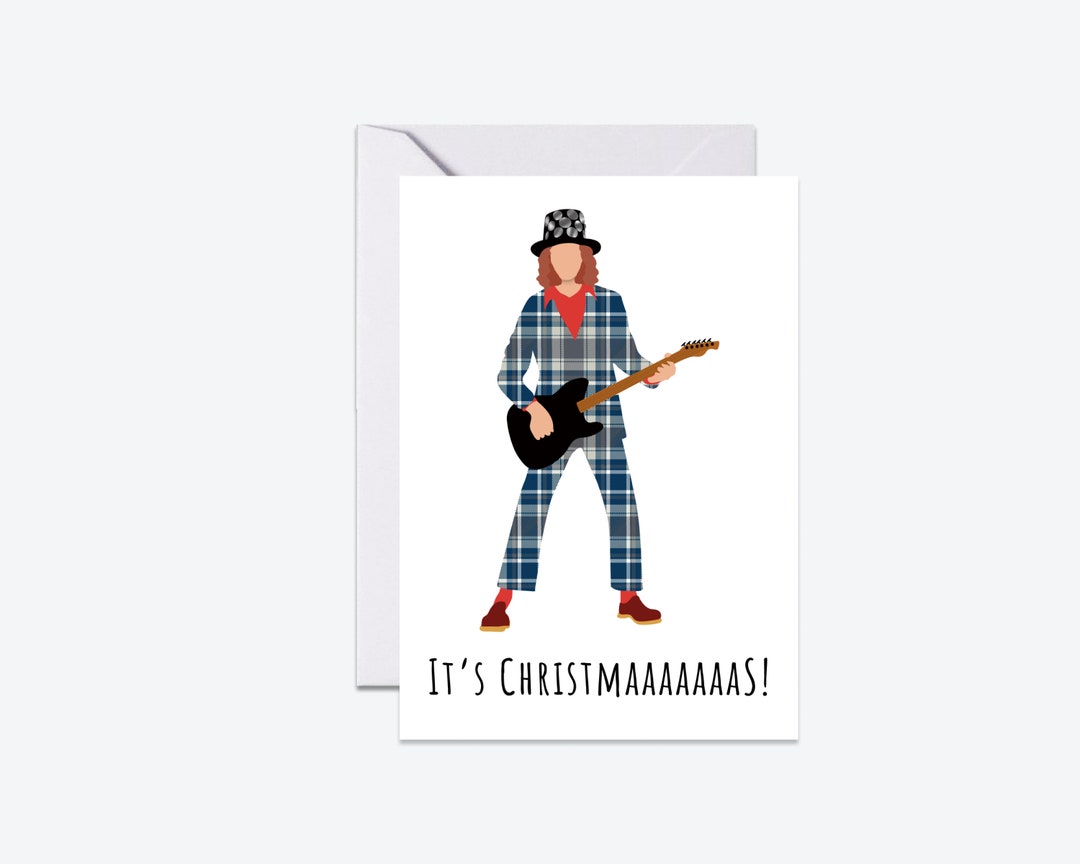 Noddy Holder Slade It's Christmas - Christmas Card - Etsy UK