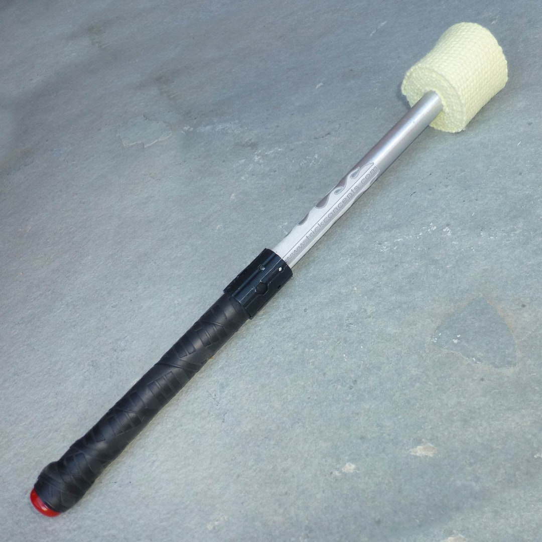 Fire Torch for Fire Breathing and Ceremonies, 12" With Cushion Grip and ...