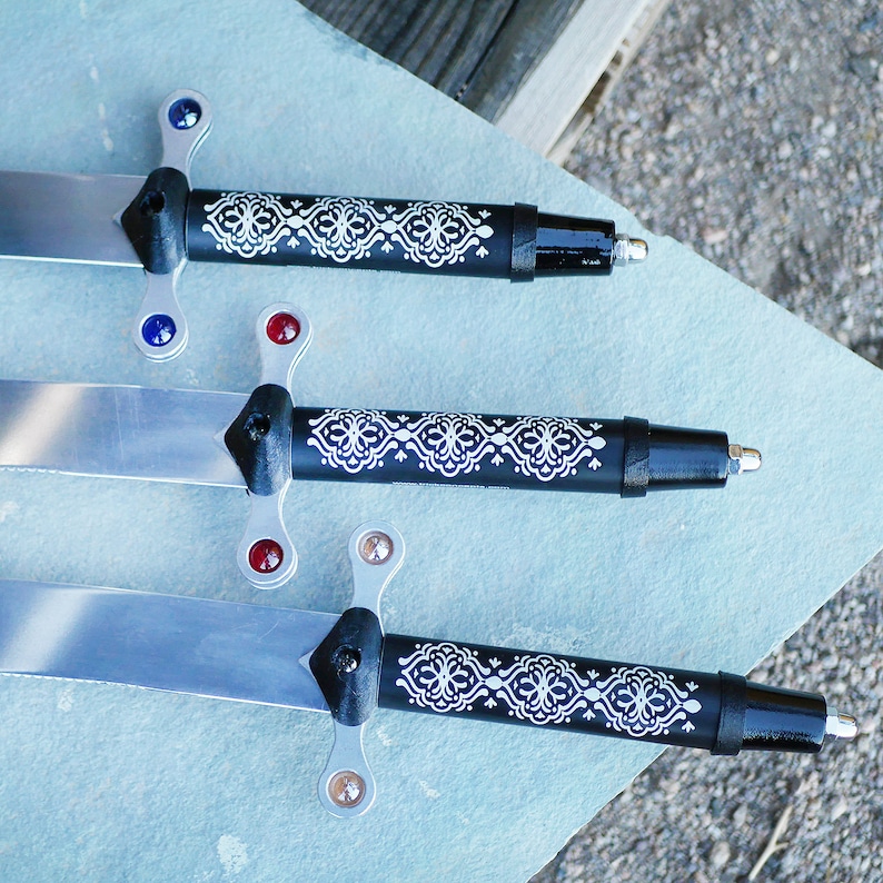 Fire Sword - Scimitar, Balanced Sword for Belly Dancing Head Balancing ...