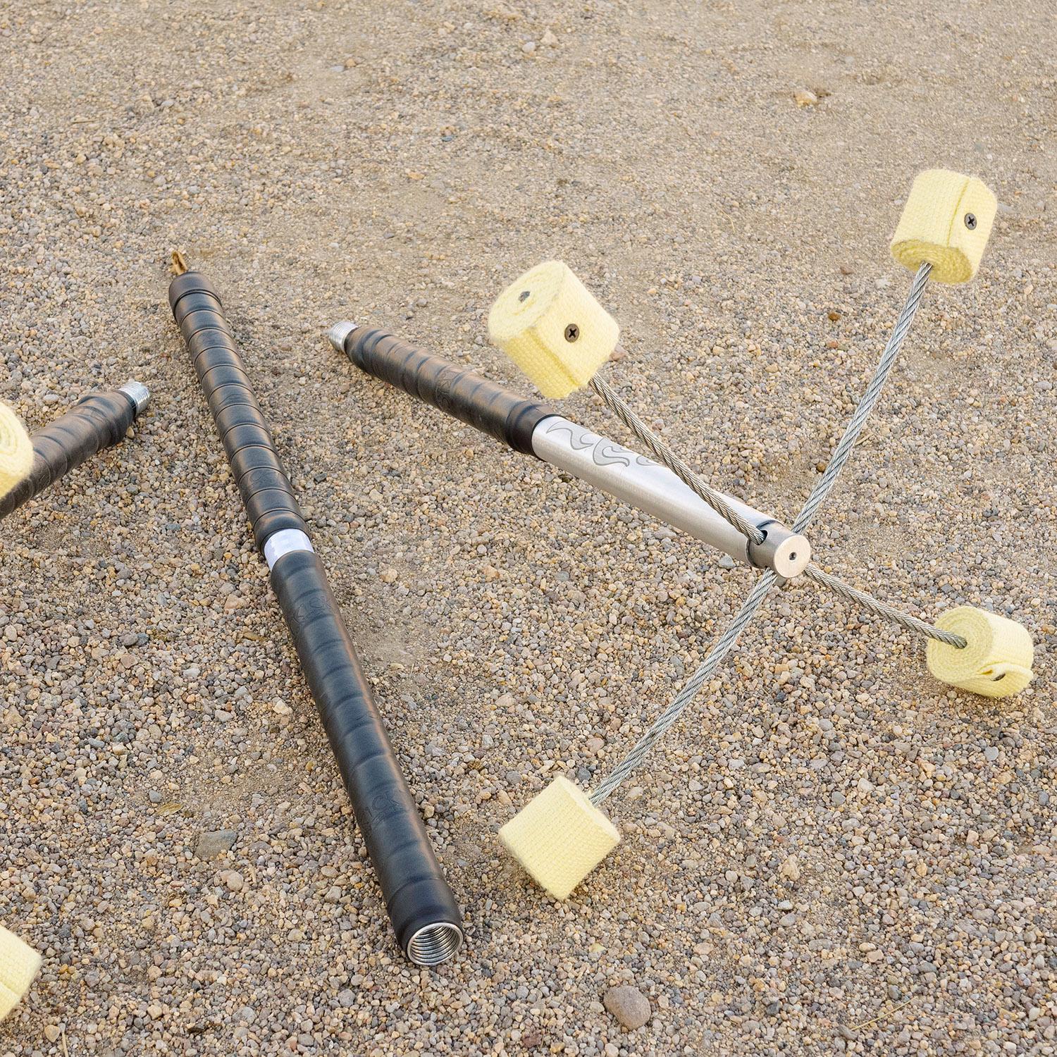 Breakdown 5ft Collapsible - Dragon Staff With Flexible Cable Spines ...