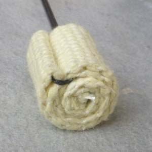 Pair of Fire Torch - Fire Eating / Fleshing Torches - Rubber Skull ...