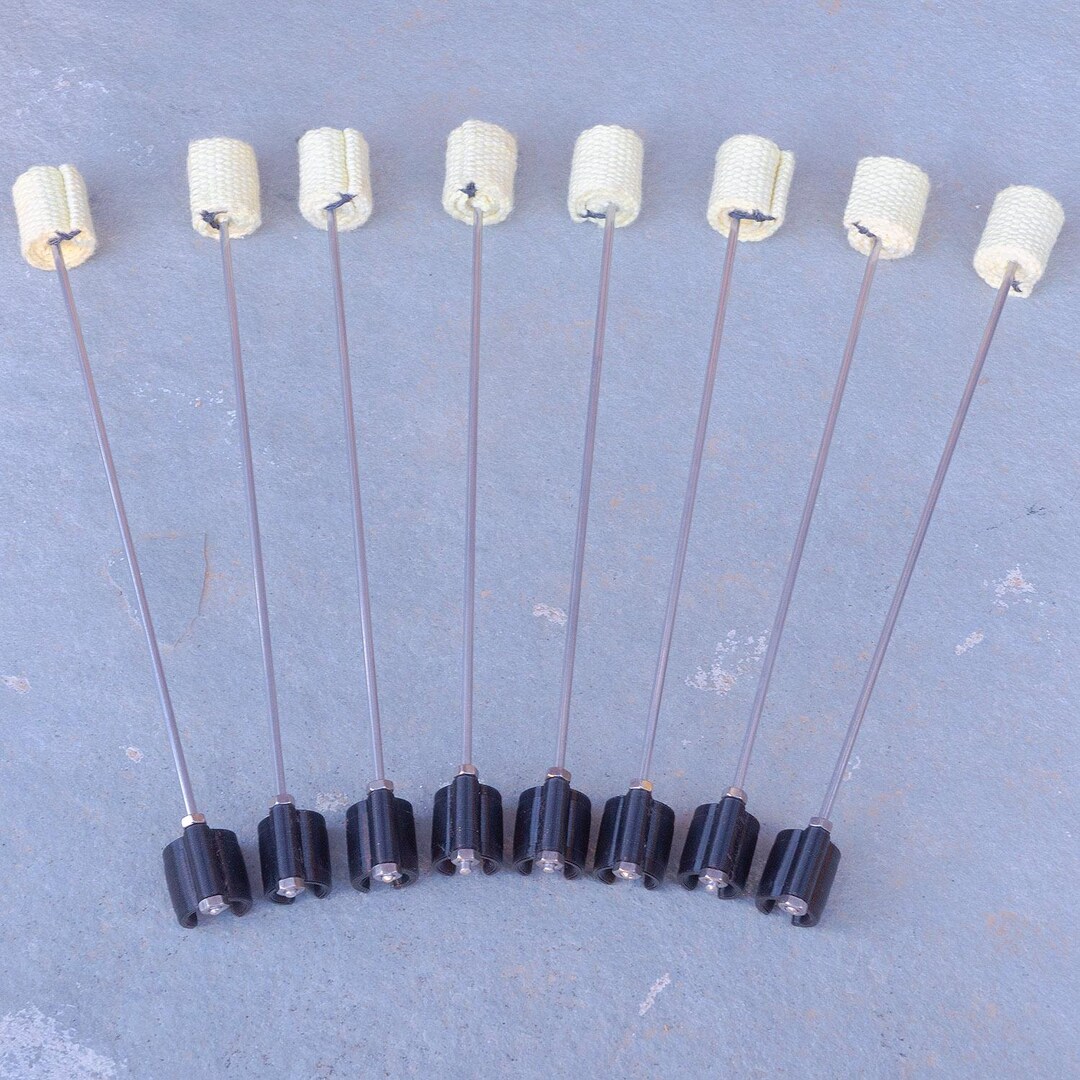 Ember Light Weight Fire Fingers, Set of 8 - 10", Kevlar Wick, Rubber ...