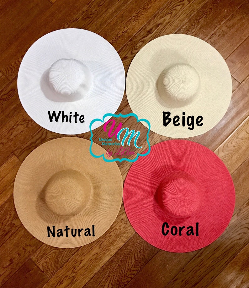 Sea breeze and salt rims floppy Beach Hat Sun Hat | Etsy