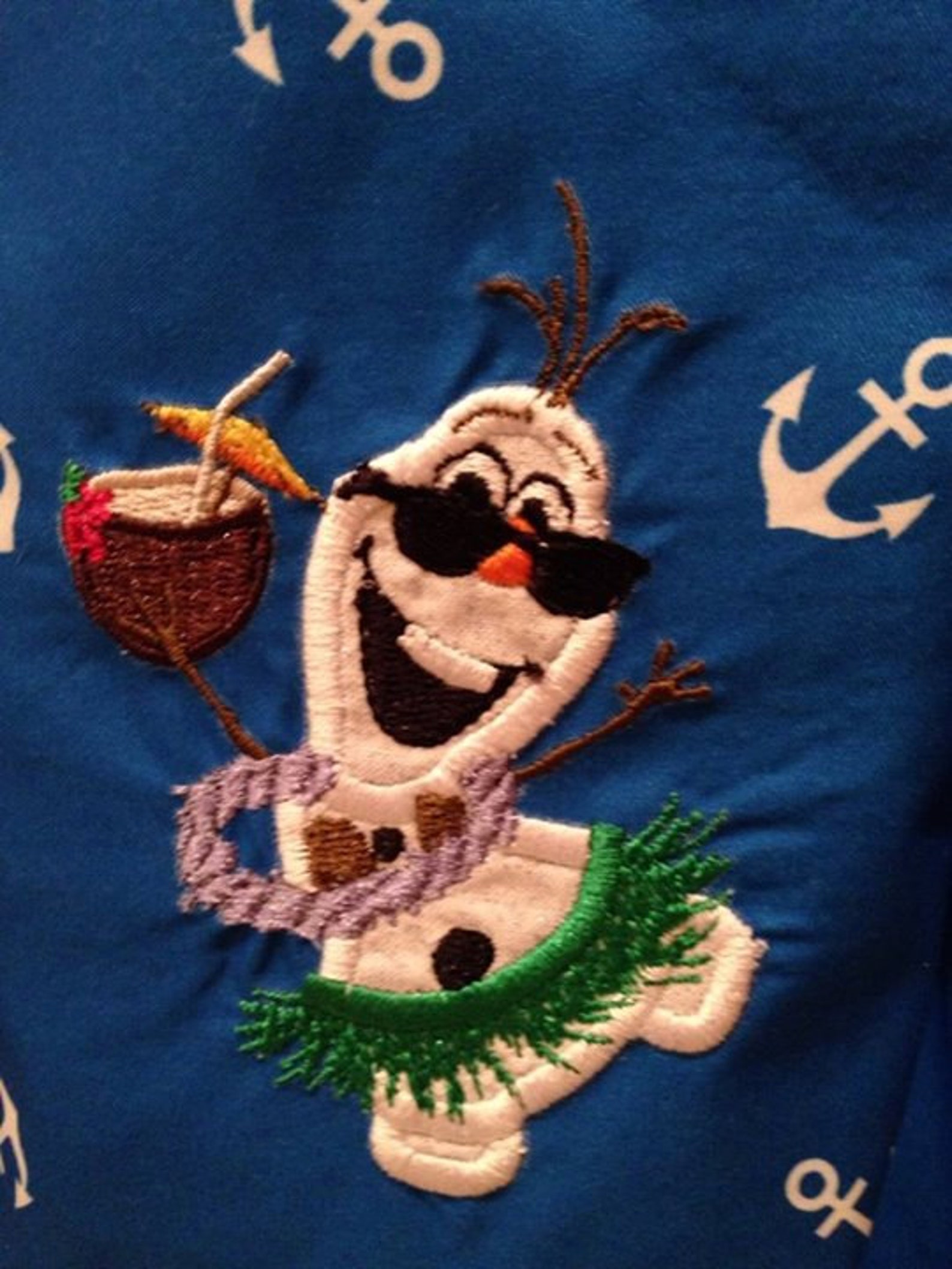 Boys Frozen Inspired Olaf hula Bathing Suit | Etsy