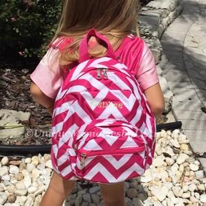 Mini Chevron Backpack With FREE Name or Monogram - 12 Colors Great for ...