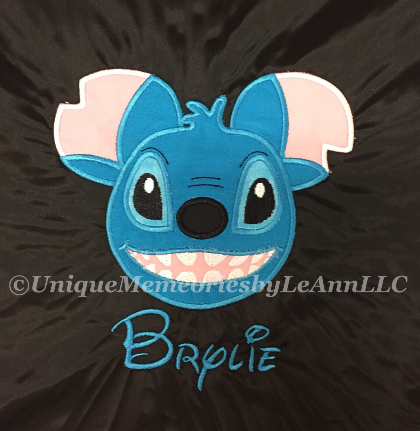 Disney's Stitch Inspired Drawstring Backpack With FREE | Etsy