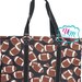 Sports Theme Utility Tote, Football Utility Tote, Baseball Utility Tote ...