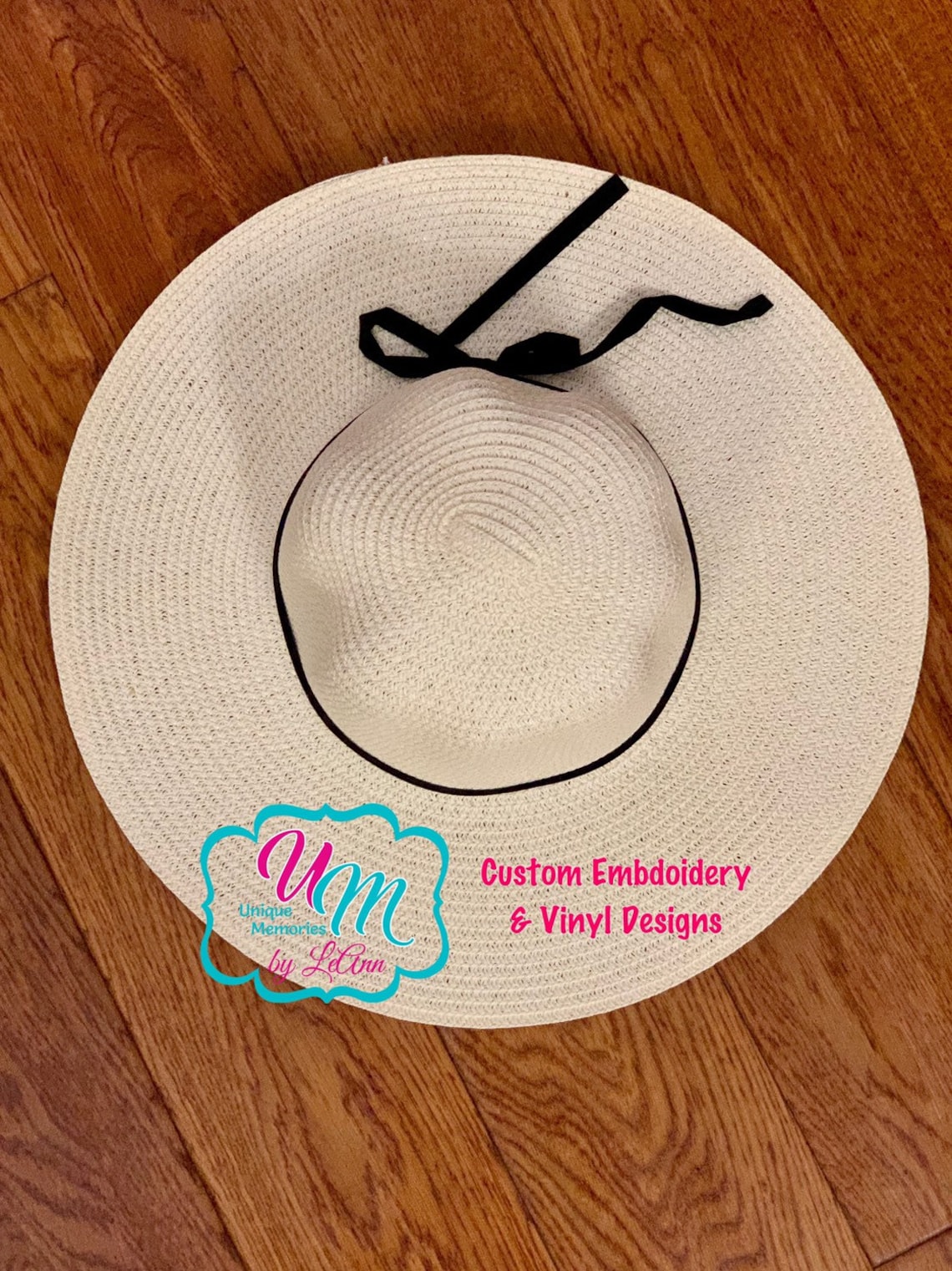 Sunshine and Sumertime Floppy Beach Hat Sun Hat Embroidered - Etsy