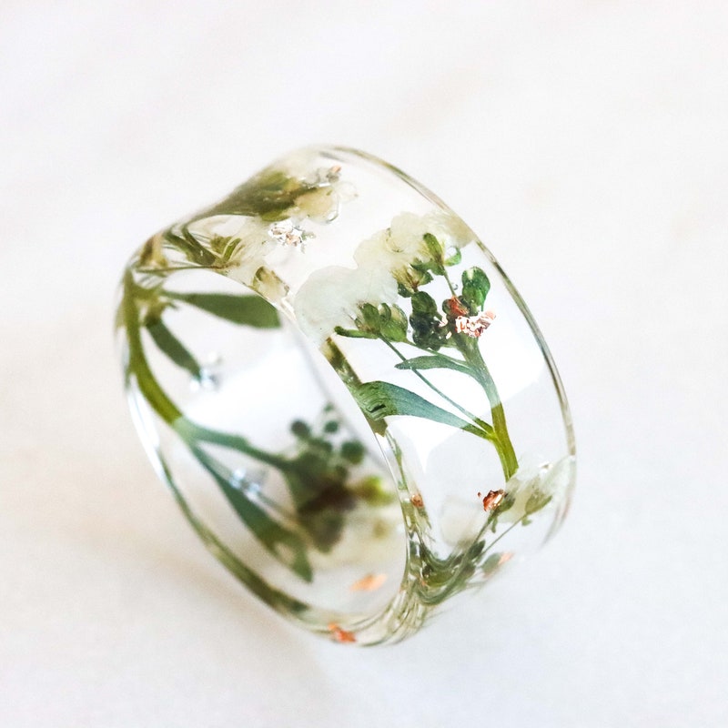 Wildflower Signet Ring - Etsy