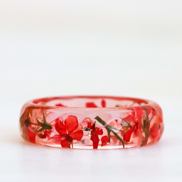 Red Ring - Etsy UK