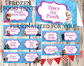 Frozen party signs | Etsy