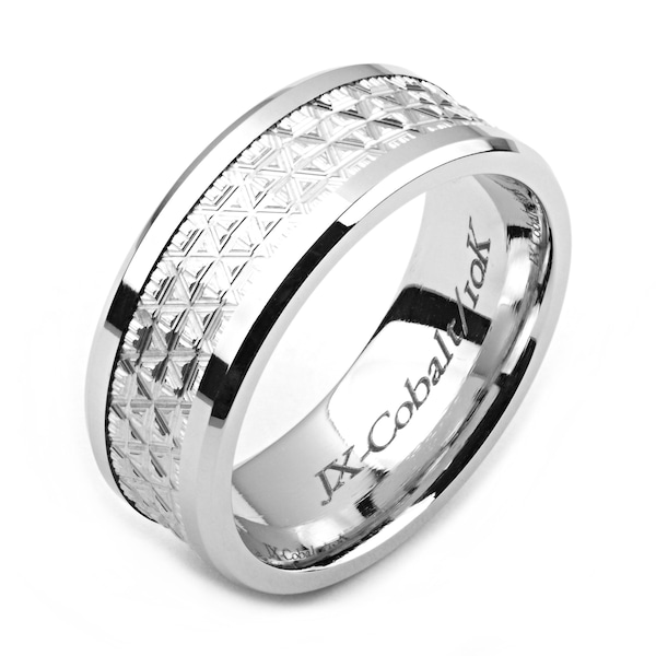 Cobalt Wedding Ring - Etsy