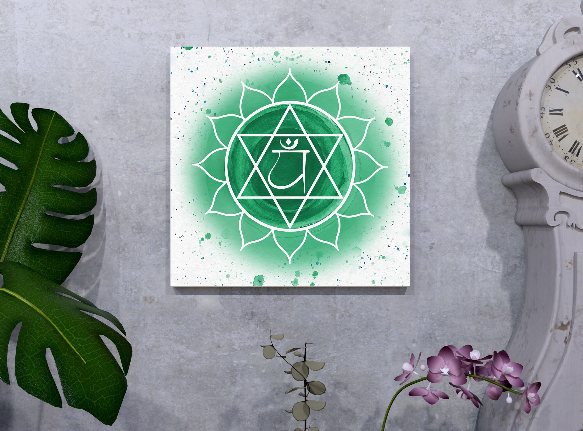 7 Chakras Printable Wall Art Chakra Printables Chakras Wall | Etsy