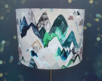 Mountain Lampshade | Etsy