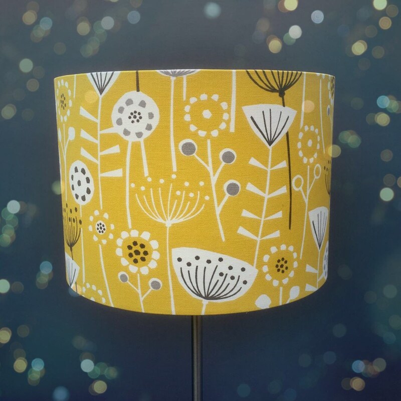 Yellow Lampshade - Etsy