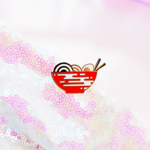 Tonkotsu Ramen Enamel Pin - Etsy