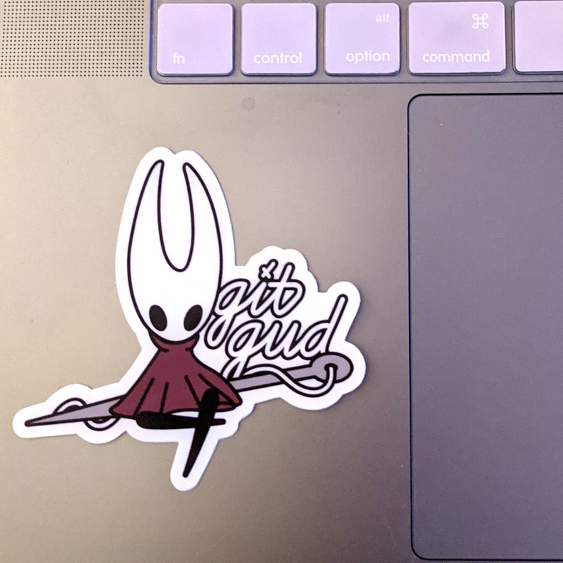 Hollow Knight Hornet Git Gud Sticker - Etsy Hong Kong