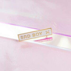 Sad Pins - Sad Boy & Sad Girl - Etsy