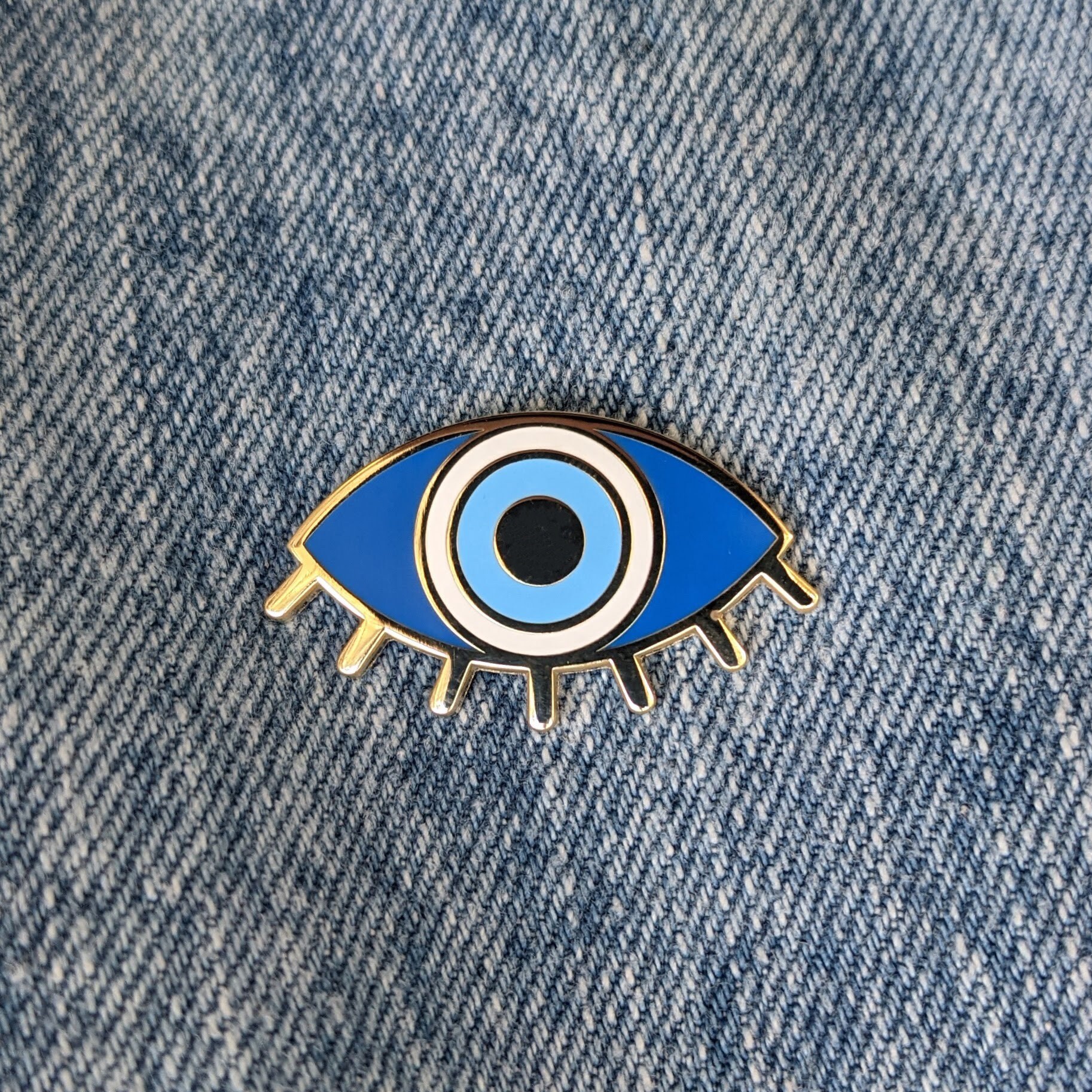 Evil Eye Pin Etsy