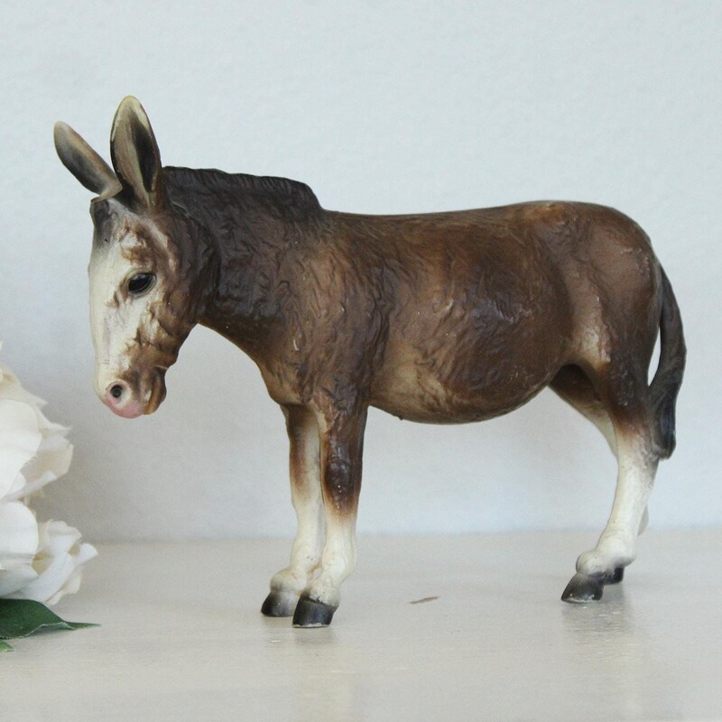 Donkey Figurine - Etsy