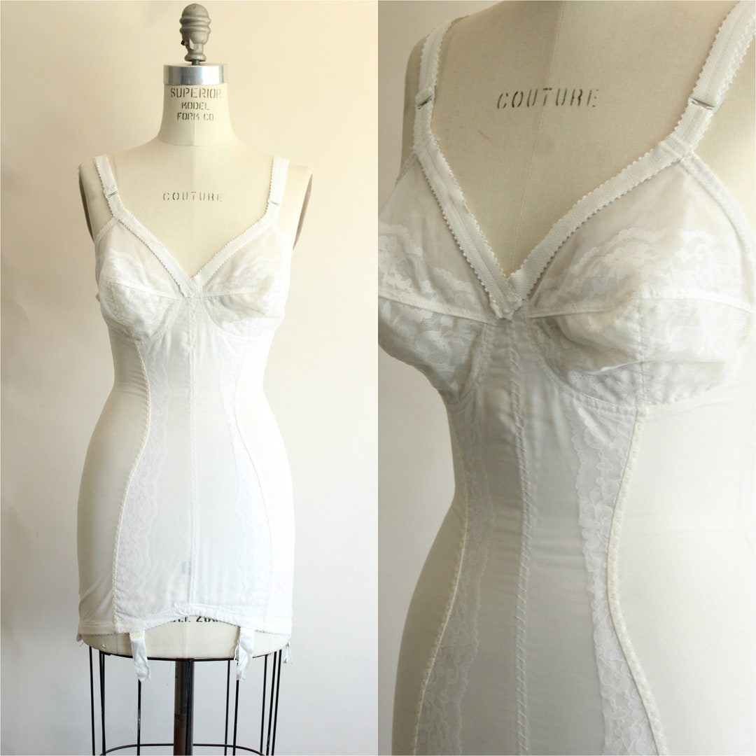 Vintage 1960s Full Girdle, Reflex of California Corset Shapewear, Size ...