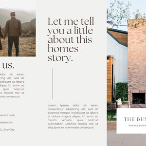 Airbnb, Vacation Rental, Holiday Home | Guest Brochure | Personalize ...