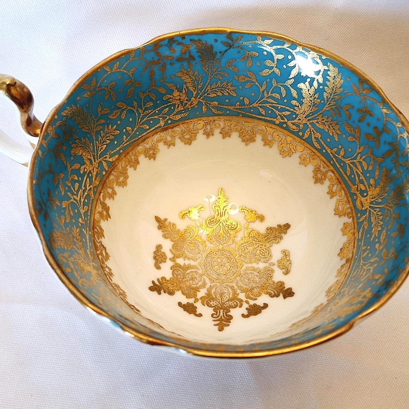 Turquoise Gold China - Etsy