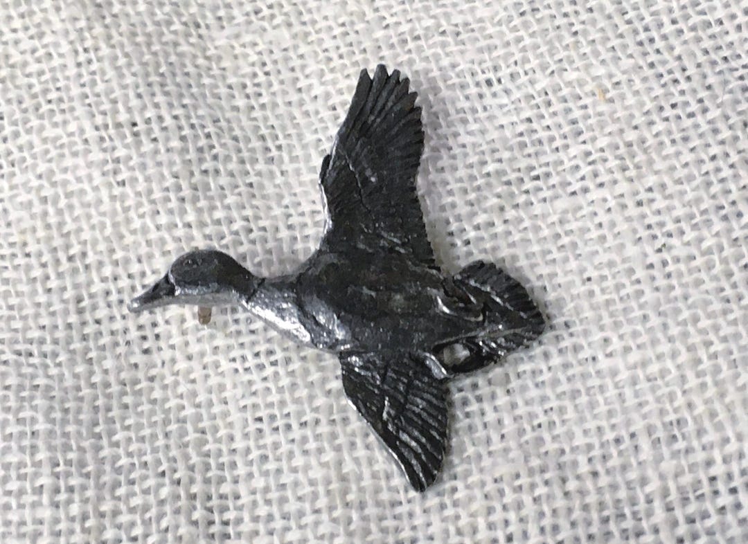 NOS Duck Pin, Detailed Cast Pewter, Animal, Gift, Groomsmen, Goose ...