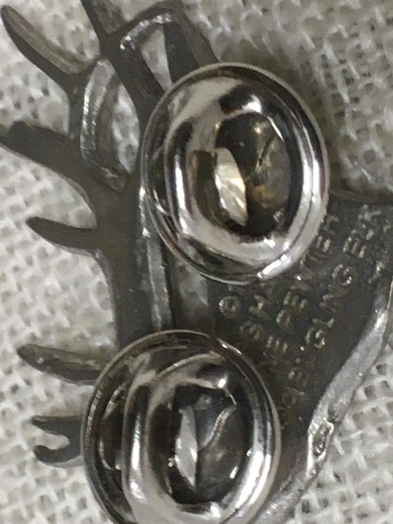 NOS elk pin, detailed cast pewter, animal, gift for d… - Gem
