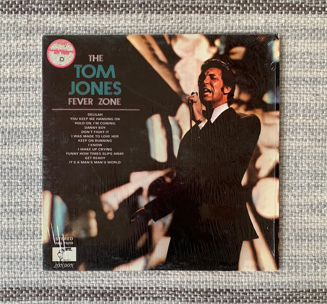 1968 the Tom Jones Fever Zone Vinyl Record - Etsy