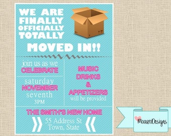 Going Away Party Moving Party Invitation Virtual Packing - Etsy