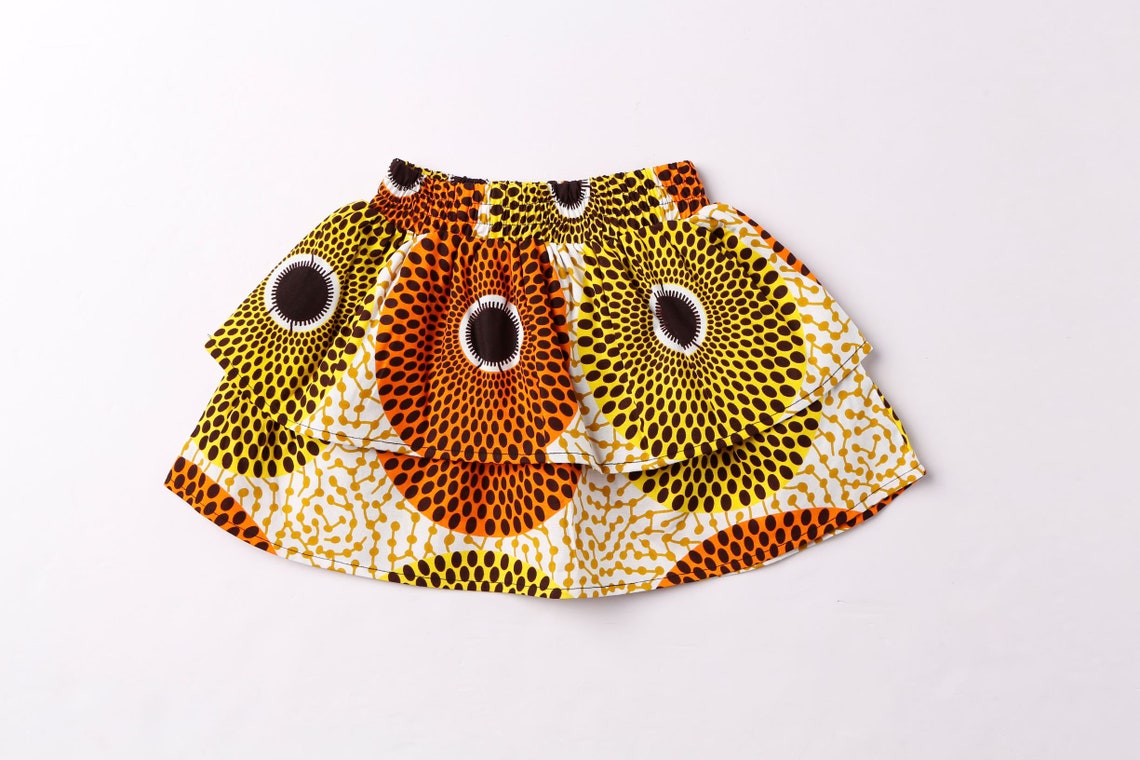 Simi Two Print Ankara Girls Two Piece Set African Clothing | Etsy