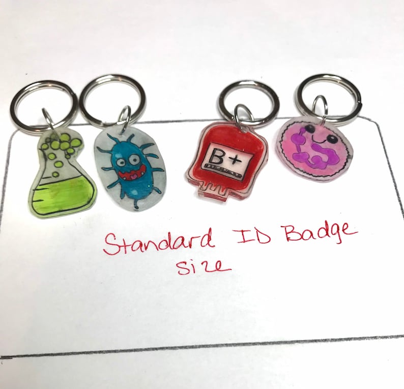 Badge Charm Lab Week Gift Clinical Laboratory Scientist | Etsy