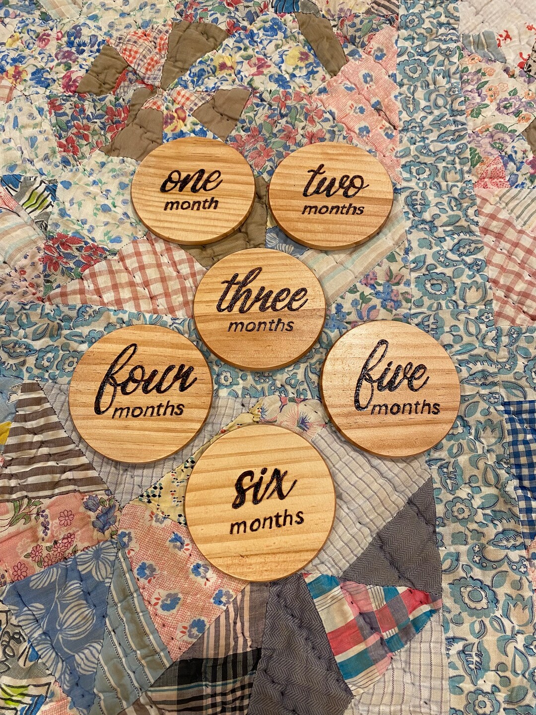 Baby Monthly Milestones, Milestone Markers, New Mom Gift, Baby Shower ...