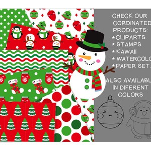 CHRISTMAS Clipart, Pink Christmas, Cute Christmas, Commercial Use ...