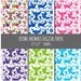 LLAMA Paper Set, Commercial Use, Paper Pack, Pastel Colors, Digital ...