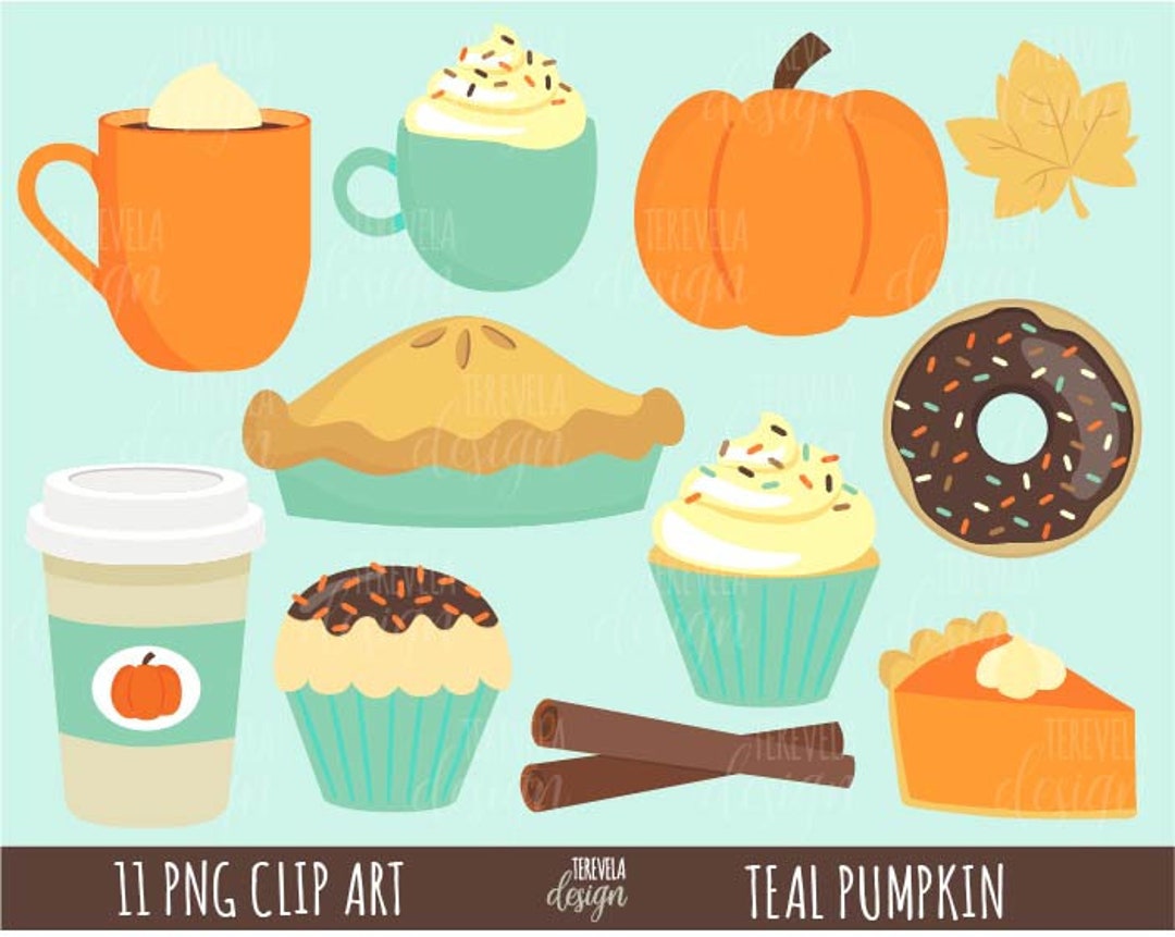 AUTUMN Clipart, Pumpkin Clipart, Fall Clipart, Thanksgiving Clipart ...