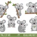 MOTHER'S DAY Clipart, Mom Clipart, KOALA Clipart, Commercial Use ...