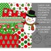 CHRISTMAS Clipart, BLUE Christmas, Cute Christmas, Commercial Use ...
