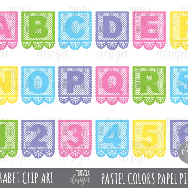 Papel Picado Clipart - Etsy