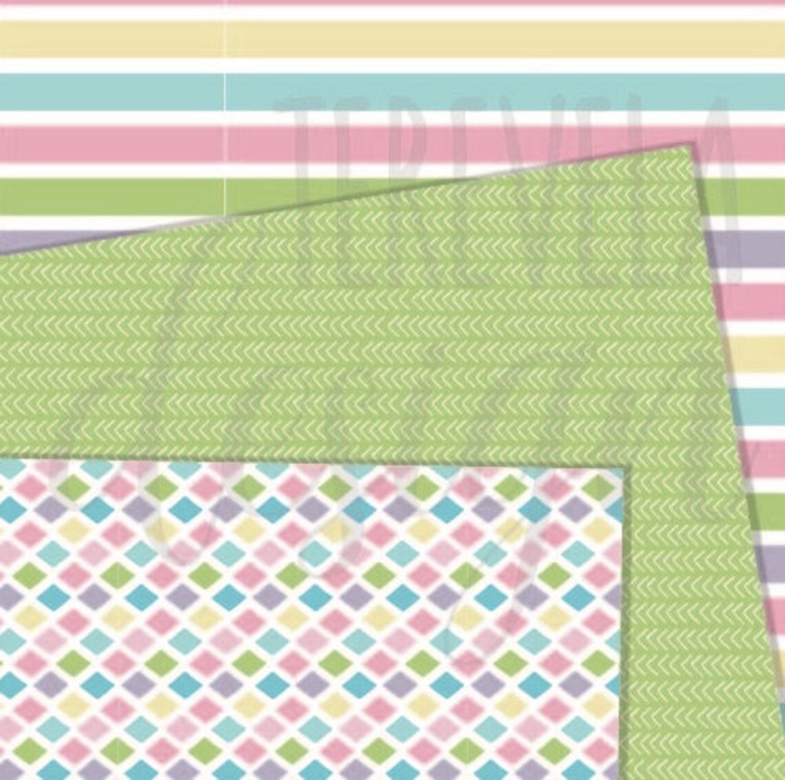 LLAMA Paper Set Commercial Use Paper Pack Pastel Colors - Etsy