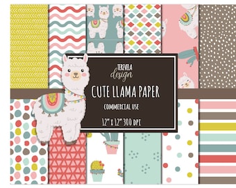 CACTUS Paper Set Commercial Use Paper Pack Digital | Etsy