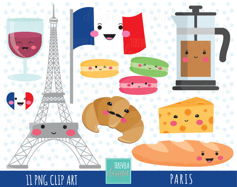 French Food Clipart