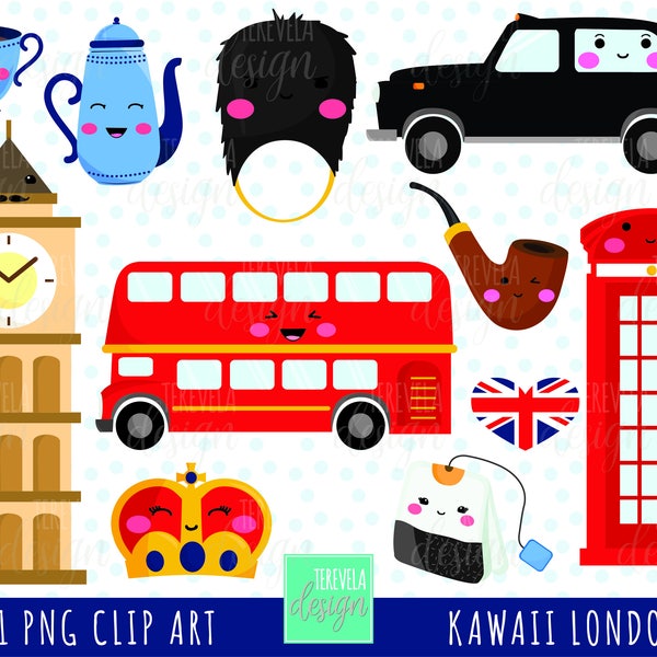 London Clip Art - Etsy