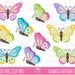 BUTTERFLIES Clipart Butterfly Clip Art SPRING Clipart | Etsy