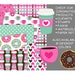 VALENTINE'S CLIPART, Coffee and Donut Clipart, Donuts Clipart, Coffee ...