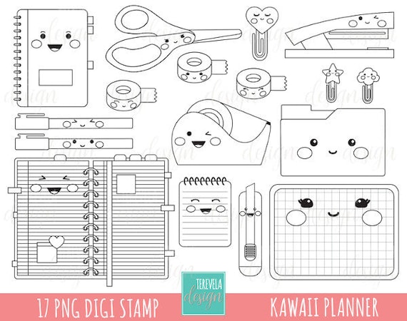 SCHOOL Digital Stamp Crafts Graphics Commercial Use Digital | Etsy